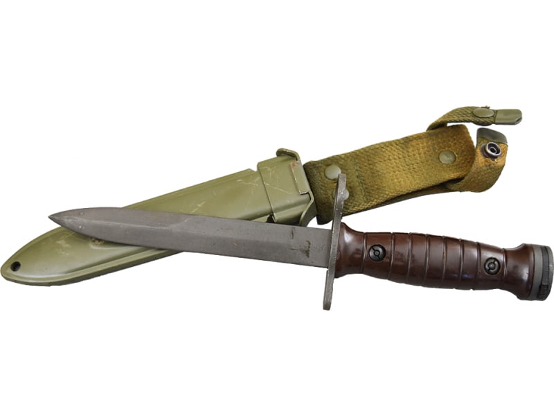 BM-59 Bayonet w/ Scabbard - Un-Issued Surplus Military Production ...