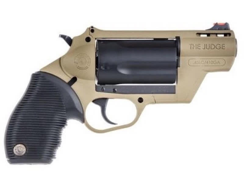 Taurus Judge Public Defender DA/SA 45 LC/.410 2" 5 FDE Polymer - 2 ...