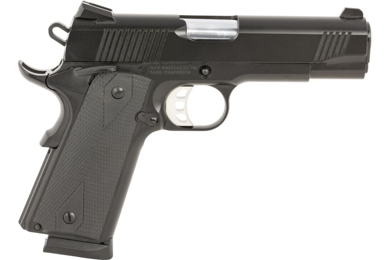 Tisas 10100119 1911 Carry B45 Compact 8+1 4.25" Hard Chromium