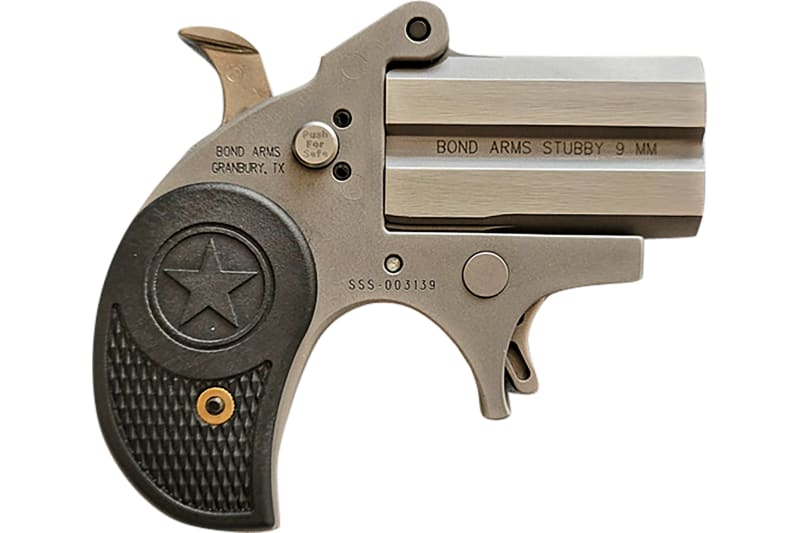 Bond Arms Bastb Stubby 22 LR 2rd Shot 2.20" Matte Stainless Frame Black