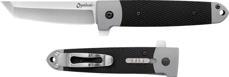 Cold Steel CS-26T Oyabun 3.50" Folding Plain 4034 Stainless Steel Blade/