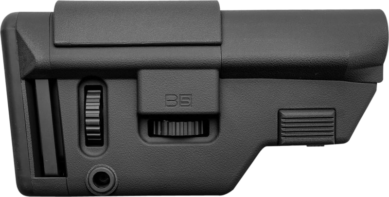 B5 Systems Precision Black Synthetic Adjustable with Cheek Riser Fits