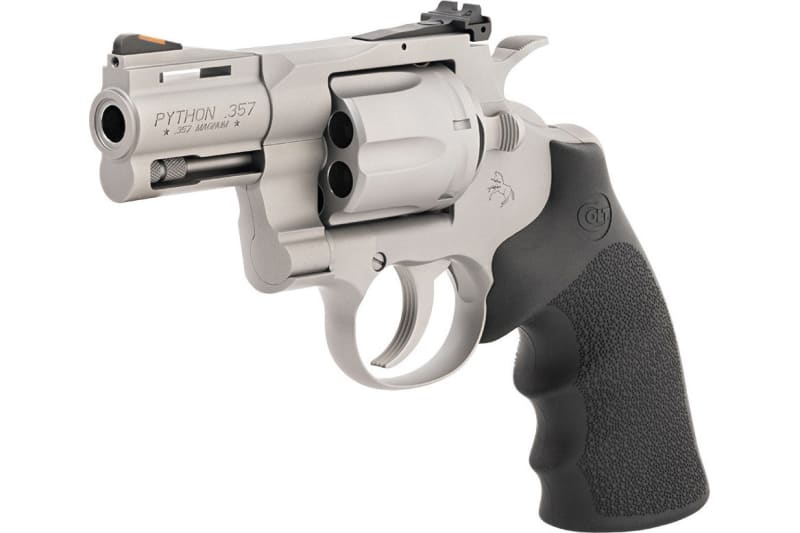 Colt Defense PYTHONSM3RTS Python .357MAG 3" SS Bead Blasted Adjustable