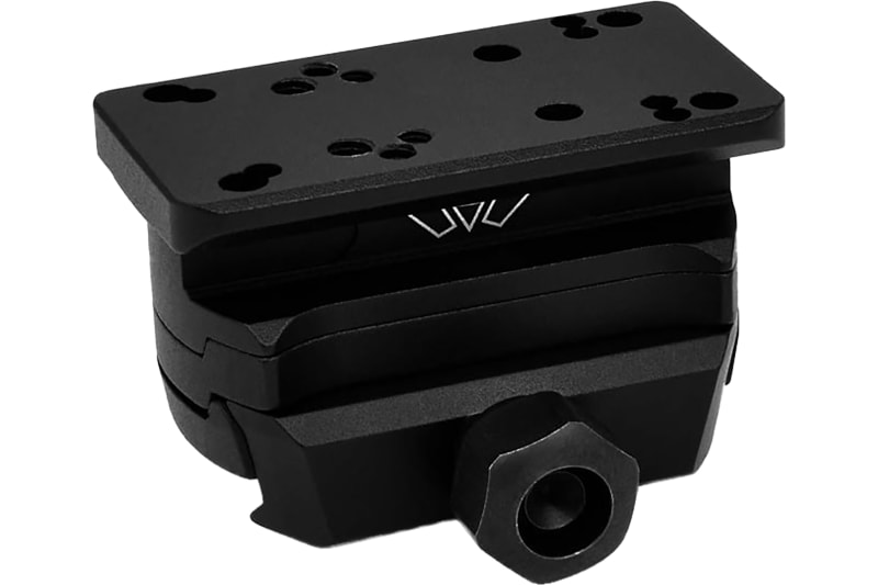Warne 6104M Red-Dot Riser Holosun Aems Tactical Black Anodized