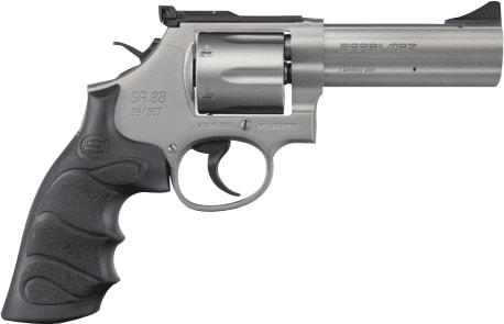 SAR USA SARSR38ST4 357MG 4" SS Revolver