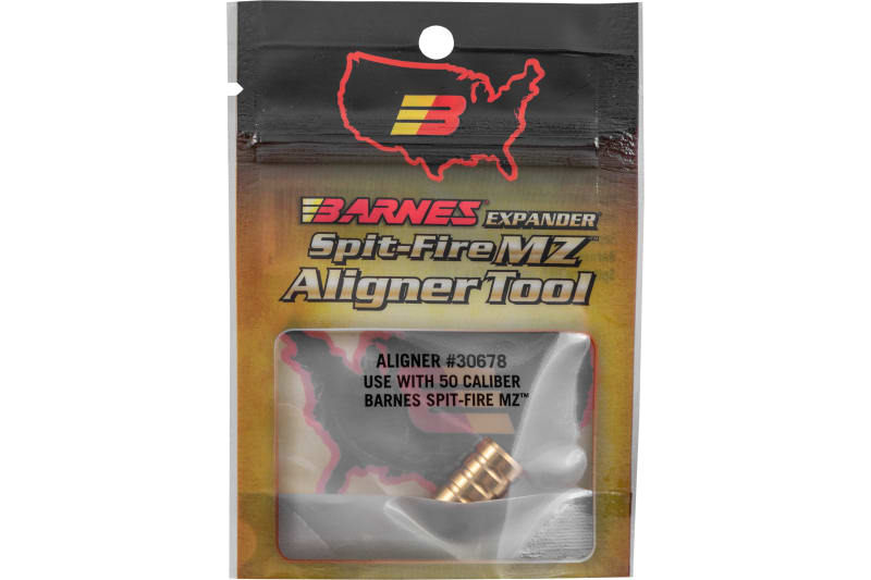Barnes Bullets 30678 Muzzleloader Alignment Tool .50 Cal Spit-Fire Brass