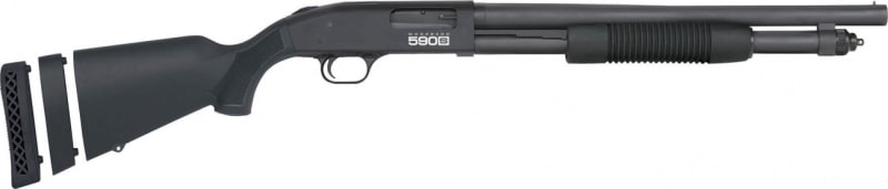 Mossberg 51607 590SB 12 18 Optic CUT CB Black Shotgun