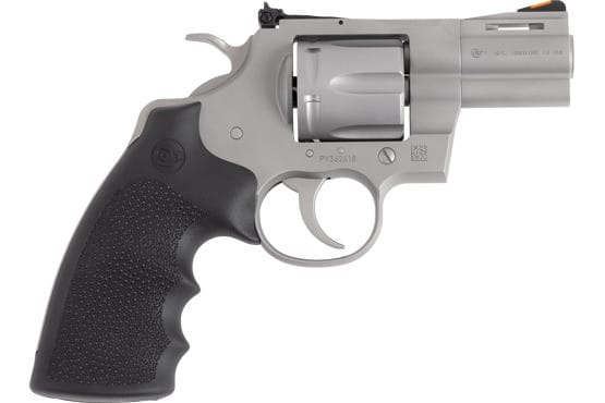 Colt Defense PYTHONSM2RTS Python .357MAG 2.5" Matte SS Adjustable Sight