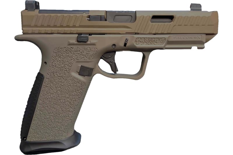 Live Free Armory LF9C92022 Falcon 9XC 4 17rd FDE OR Compensat