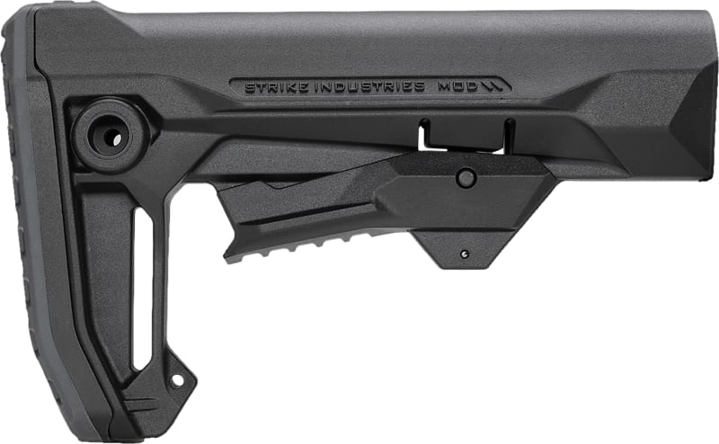 Strike Industries STRIKEESMOD2BK MOD2 Rifle Stock Black Polymer