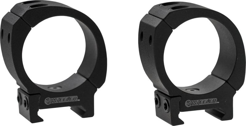 Wheeler 1133752 Sporter Scope Rings Black 30mm High