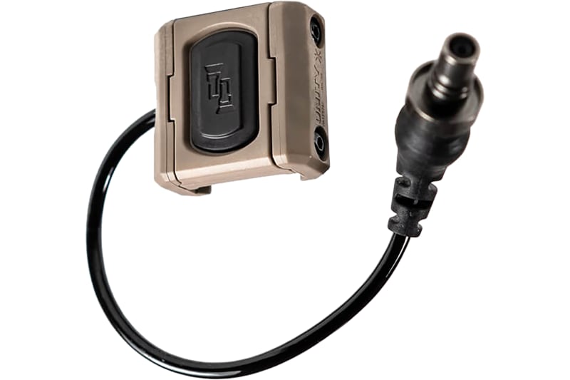 Unity Tactical LLC MBLFDESF45 Modbutton Lite Single Lead Flat Dark Earth