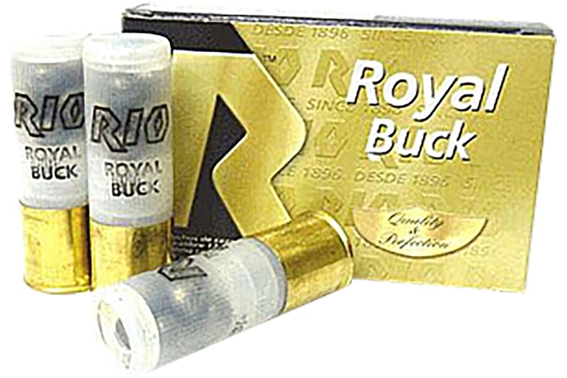 Rio Ammunition RB209 Royal Buck 20GA 2.75" 1 1/8oz 0 Buck Shot 25 Per