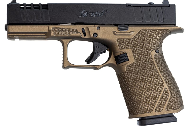 Great Lakes Firearms GL19 BRZ 19 Striker 4" 15 Shot Black Frame Bronze