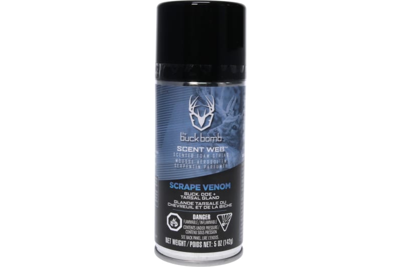 The Buck Bomb HSBBSWSCRPVEN Buck Bomb Scrape Venom Deer 5oz Aerosol