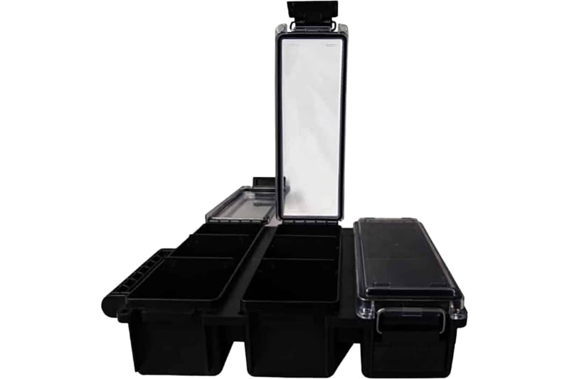 Berry's 68911 Tri-Can Triple Ammo Can Black Plastic