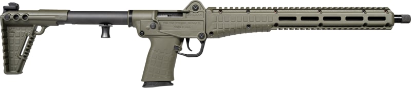 Kel-Tec SUB2K57GRN SUB2000 Gen 3 20rd 16.15" Green Polymer Stock