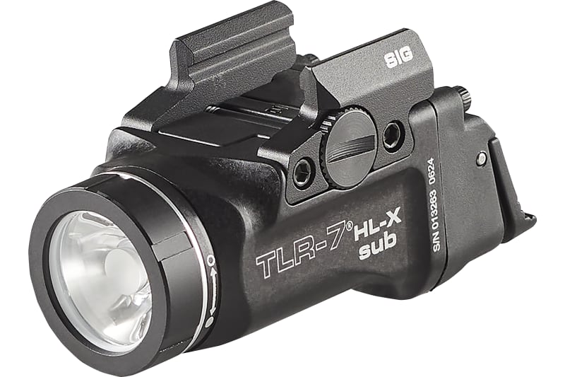 Streamlight 69504 TLR-7 HL-X SUB USB Black 6000 Series Aluminum Sig