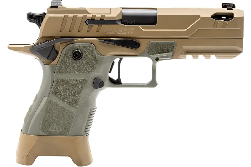 Oa Defense OA2311CPROPLSHDSPRT17 2311 Compact Pro Plus Kit 9x19 17rd