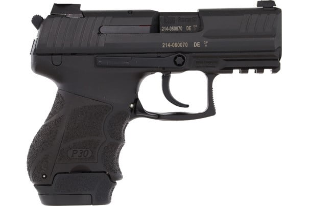 Heckler and Koch 81001108 P30SK V3 DA/SA Trigger 3.27" Barrel 2-10rd