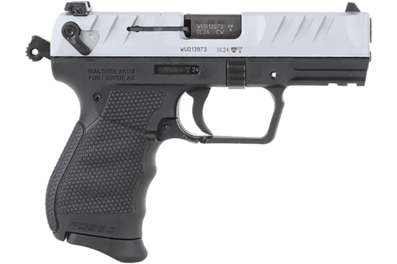 Walther Arms 5050509 PD380 9rd 3.70" Nickel Steel Slide Black