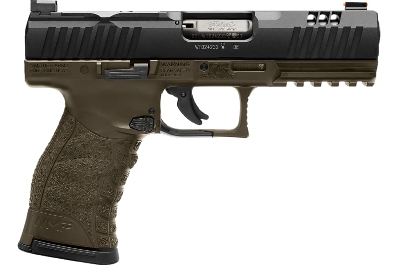 Walther Arms 5220307 WMP Military Full Size Frame 15+1 4.50" Black Steel