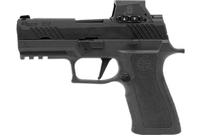 Sig Sauer WM18-9-PRO-BLK-RM17 M18 3.9 Romeo Black 17/21rd OFF Duty