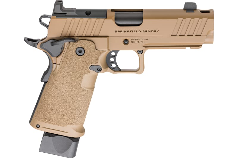 Springfield PH9117AOSCB-COMP 1911 DS Prodigy Comp 4.25" COY BRN 17/20rd