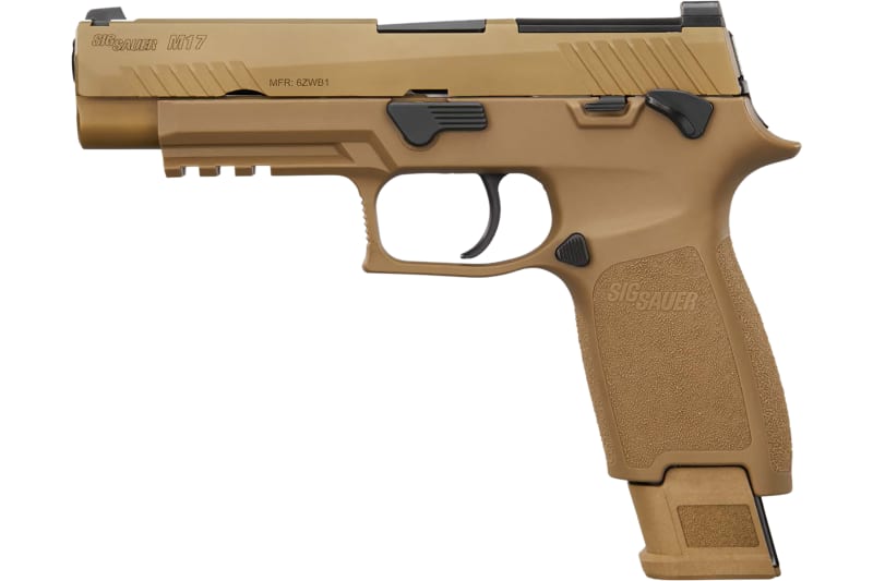 Sig Sauer M17-9-CSS-MS-10 M17 Commercial 4.7" Siglite (3)10rd MAN SAF