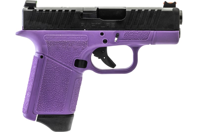 GForce Arms GF932512PUB Rapture Sub-Compact Frame 12+1 3.25" Black Steel