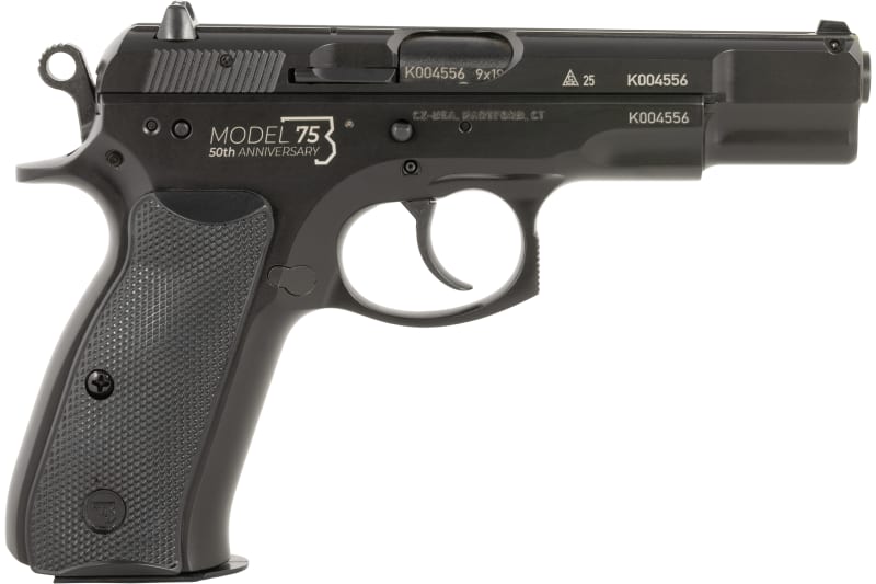 CZ 75 BD 50th Anniversary 9mm Luger 10+1 Pistol - 4.6" Barrel, DA/SA