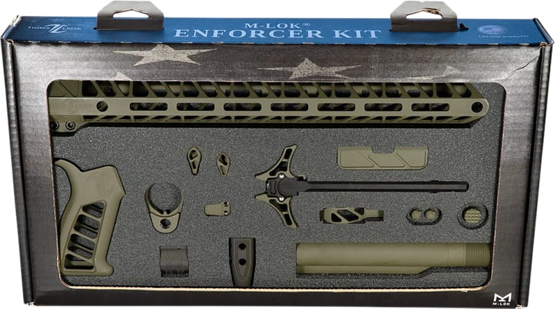 Timber Creek Outdoors Enforcer AR-15 Complete Build Kit OD Green 15in