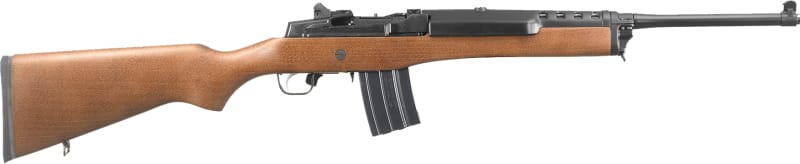 Ruger 5816 Mini-14 Semi-Auto .223 / 5.56 18.5" 20+1 Hardwood Stock Blued