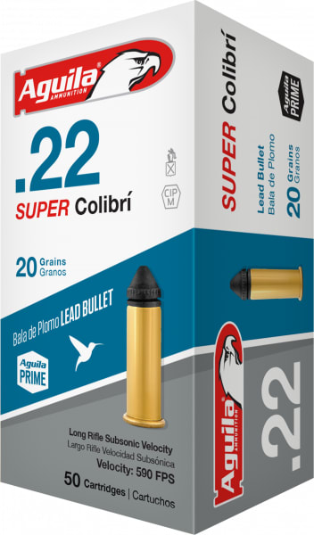 Aguila 1B222339 Super Colibri 22 Long Rifle (LR) 20 GR Colibri SubSonic