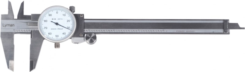 Lyman 7832212 Stainless Steel Dial Caliper Each Universal