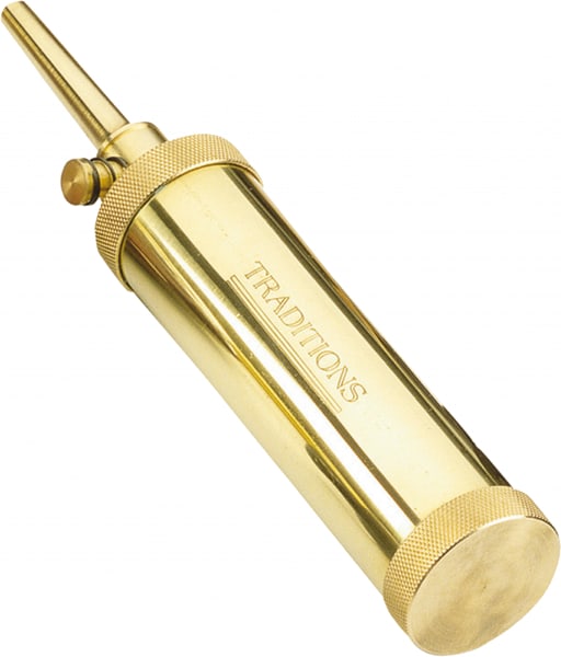Traditions A1201 Deluxe Flask Universal Solid Brass 30 Grains