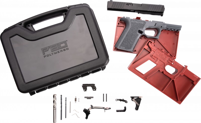 Polymer80 PF940CBBSGRY PF940C Buy Build Shoot Kit Glock 19/23 Gen 3