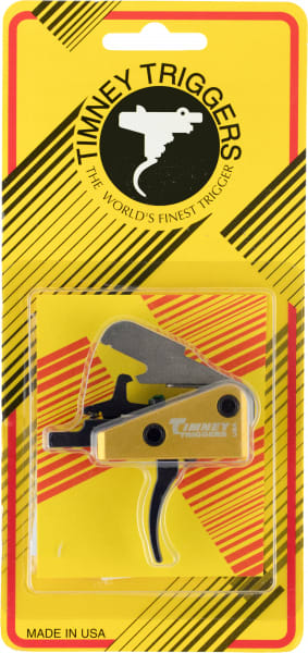 Timney Triggers 667S AR15 Competition Curved Trigger w/ Small Pin Steel