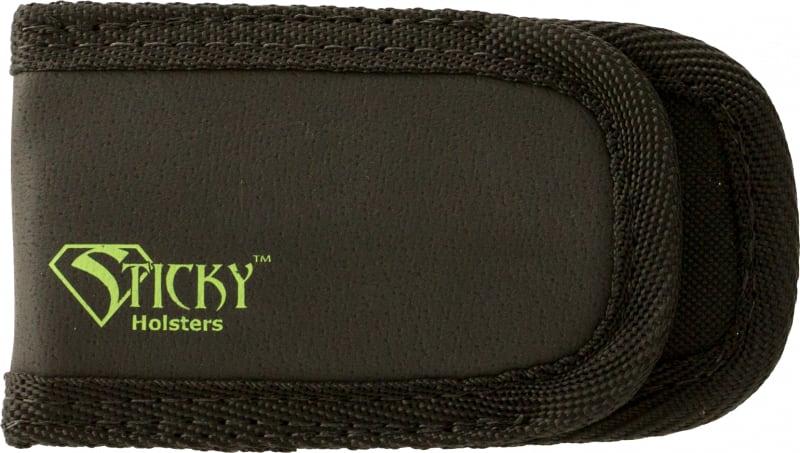 Sticky Holsters SMP Super Mag Pouch Black w/Green Logo Latex Free