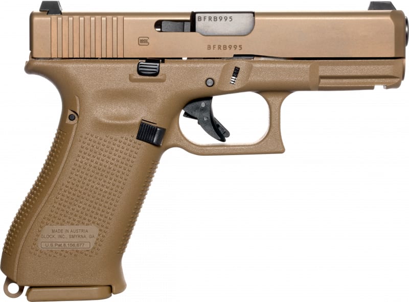 Glock UX1950701 19X Crossover Double 4.02" 10+1 GNS Coyote