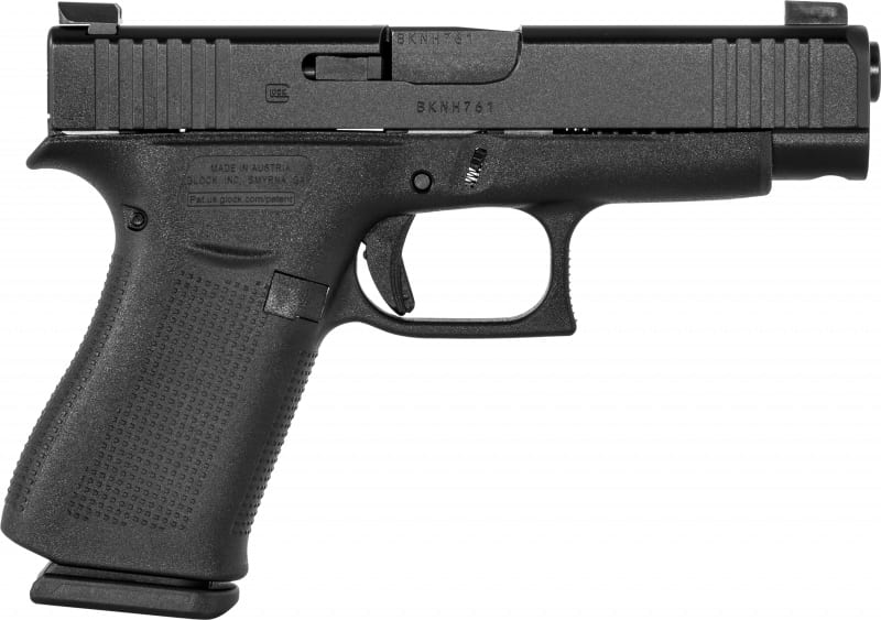 Glock PA4850301AB 48 Amglo Bold NGT SGT Black Frame Polymer