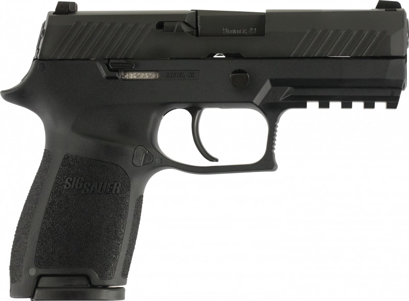 Sig Sauer 320C9B10 320 Contrast Sights Striker-Fired 10R