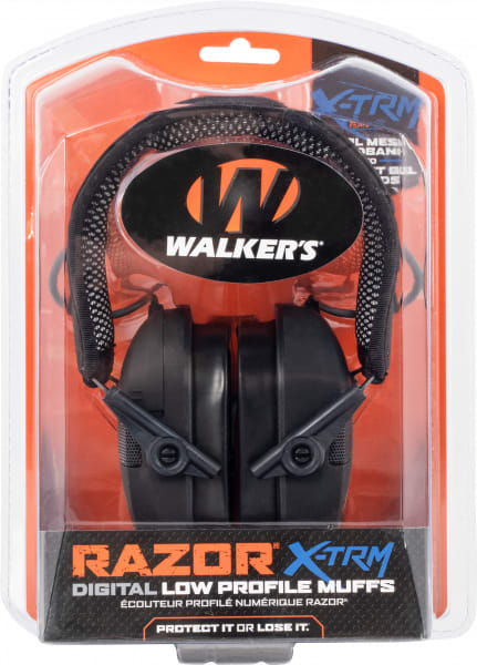 Walkers Game GWP-XDRSEM XTRM Razor DIG Muff Black