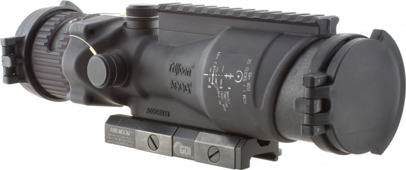 Trijicon TA648MGOM240 Acog 6x 48mm Obj 17 ft @ 100 yds FOV 1"-48mm