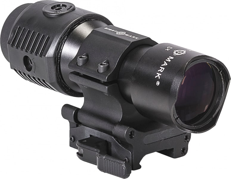 Sightmark SM19038 Tactical Magnifier 5x 32mm Obj 2.1" Eye Relief Black