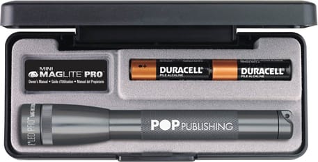Maglite SP2P097 Mini Mag 2-Cell AA LED PRO Flashlight w/ Holster