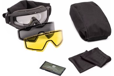 Revision Military 4-0101-0007 Snowhawk Goggle System Deluxe Kit