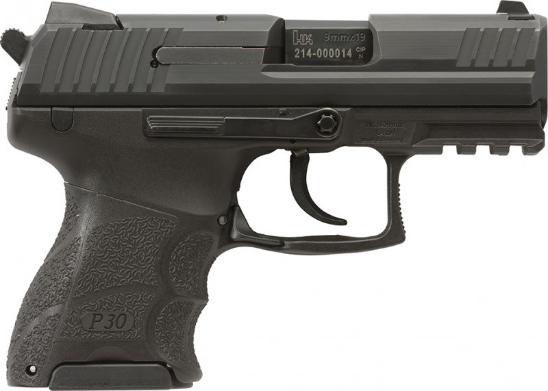 HK 930SK V3 9mm Pistol, 3.27" Subcompact Rear Decocking Button 730903KA5