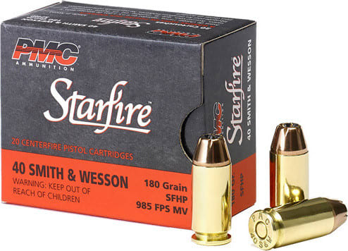 PMC 40SFA Starfire Gold Line 40 S&W Starfire Hollow Point 180 GR