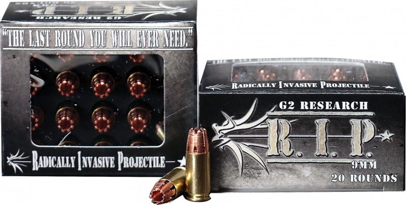 G2 Research RIP 9mm R.I.P 9mm Luger 92 GR Hollow Point - 20rd Box